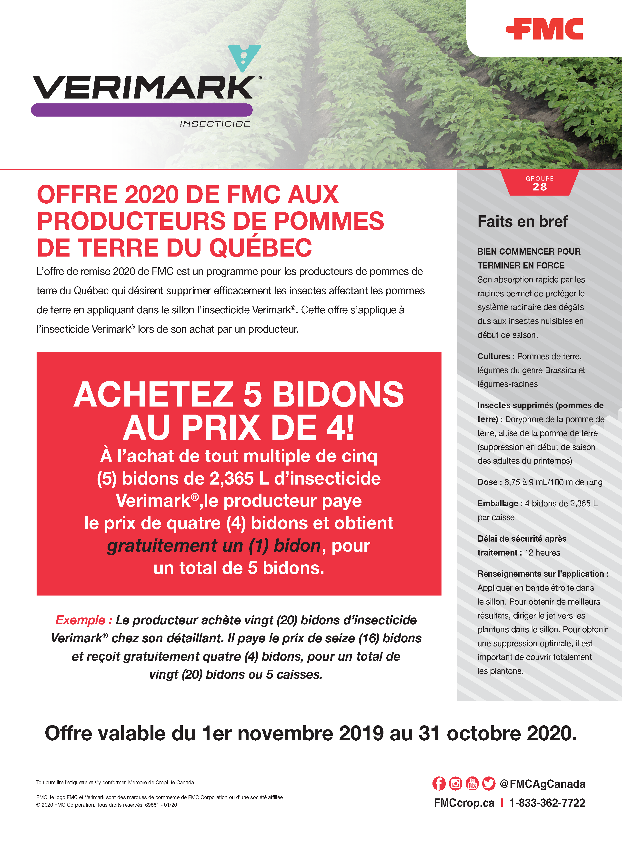 Insecticide Verimark® | FMC Ag CA