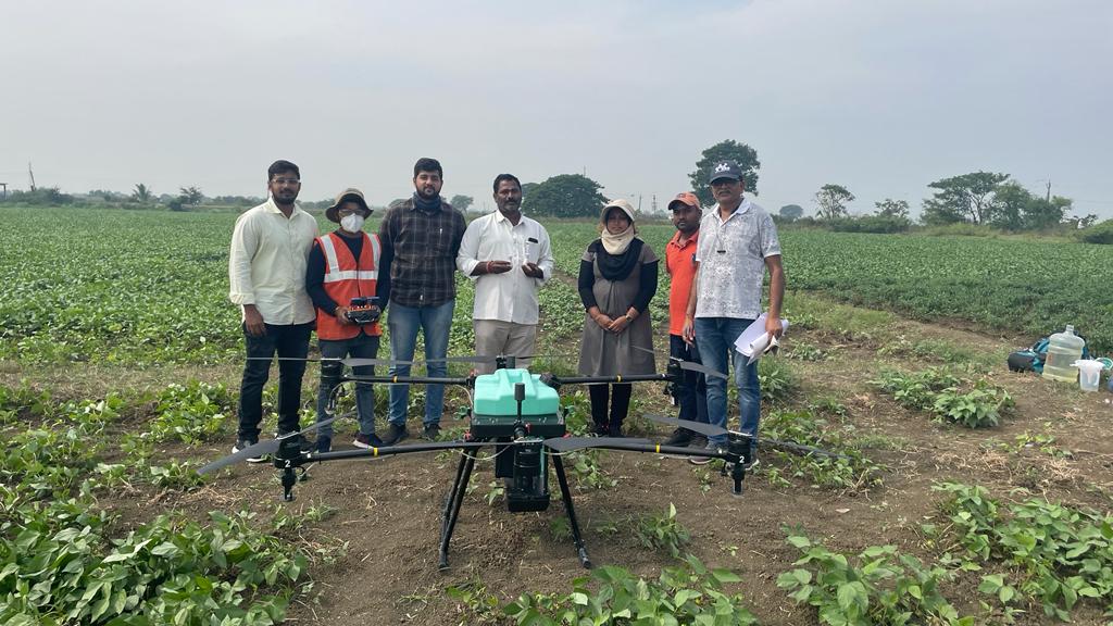 FMC introduces drone spray services for farmers in India | FMC Ag IN